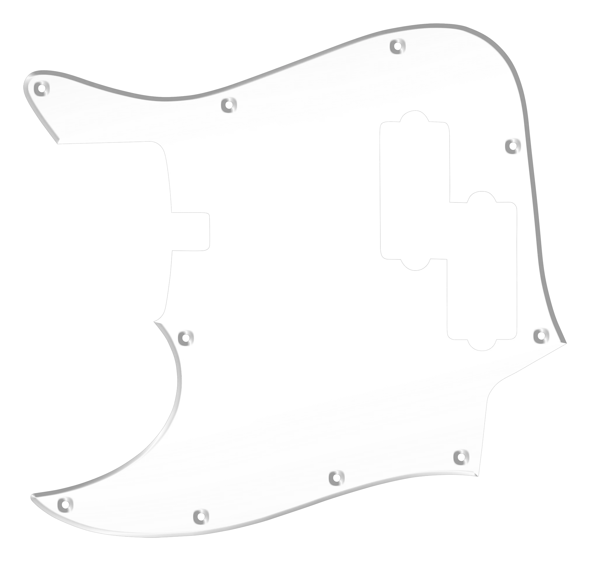 Sadowsky Guitars: Sadowsky 21-Fret P/J-Style Bass Pickguard - 5-String ...
