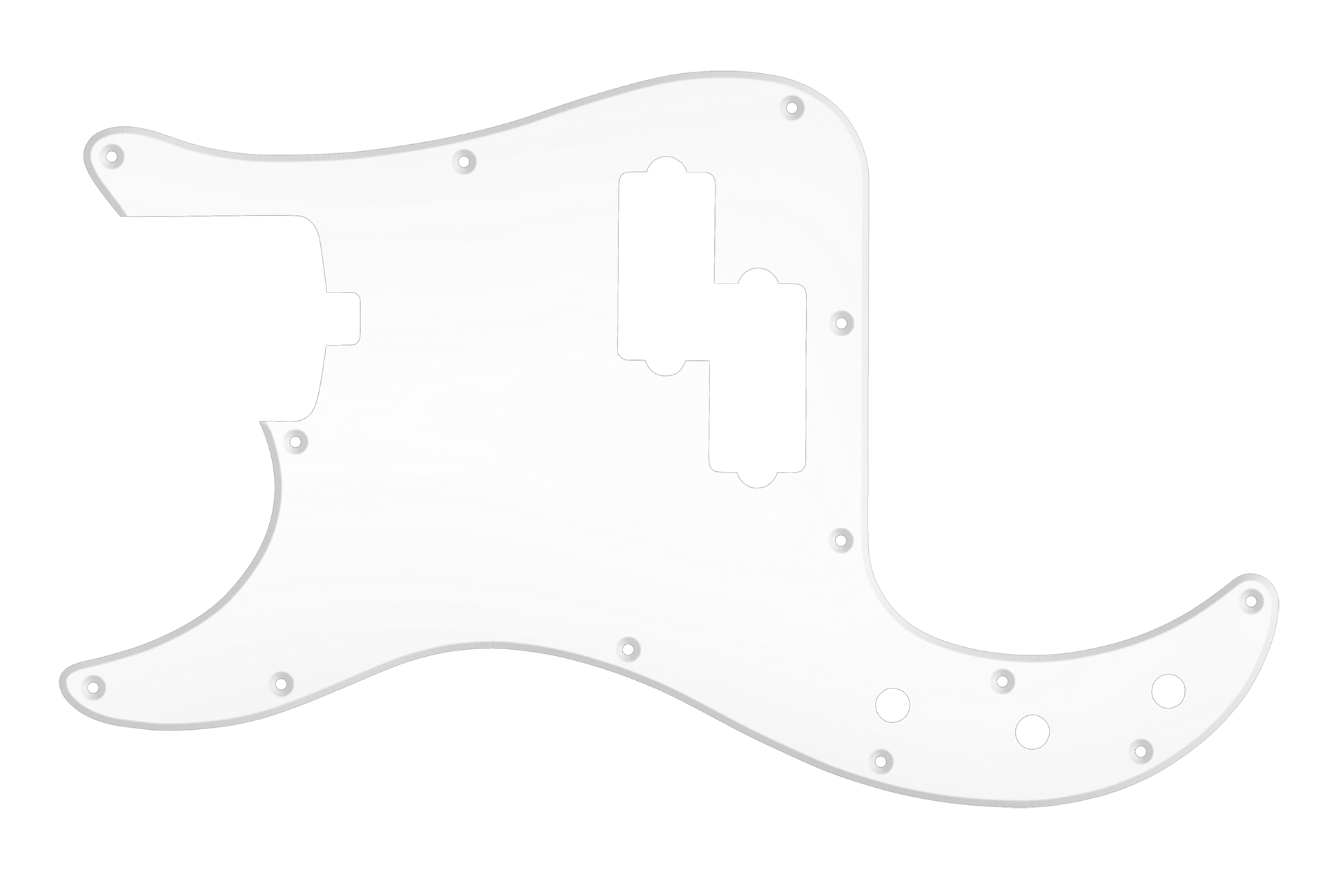 Sadowsky Guitars: Sadowsky 20-Fret Ultra Vintage P Bass Bass Pickguard ...
